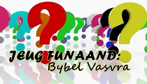 Jeug Funaand: Bybelvasvra