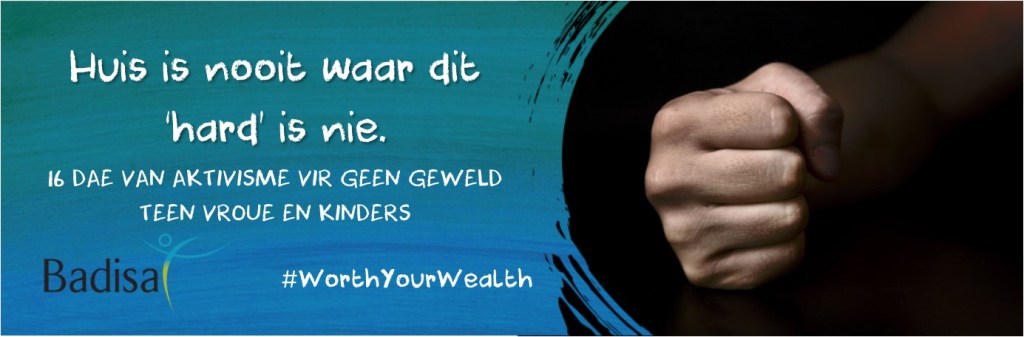 #Sleutelgedagtes: 16 dae van Aktivisme teen geweld teen vroue en kinders