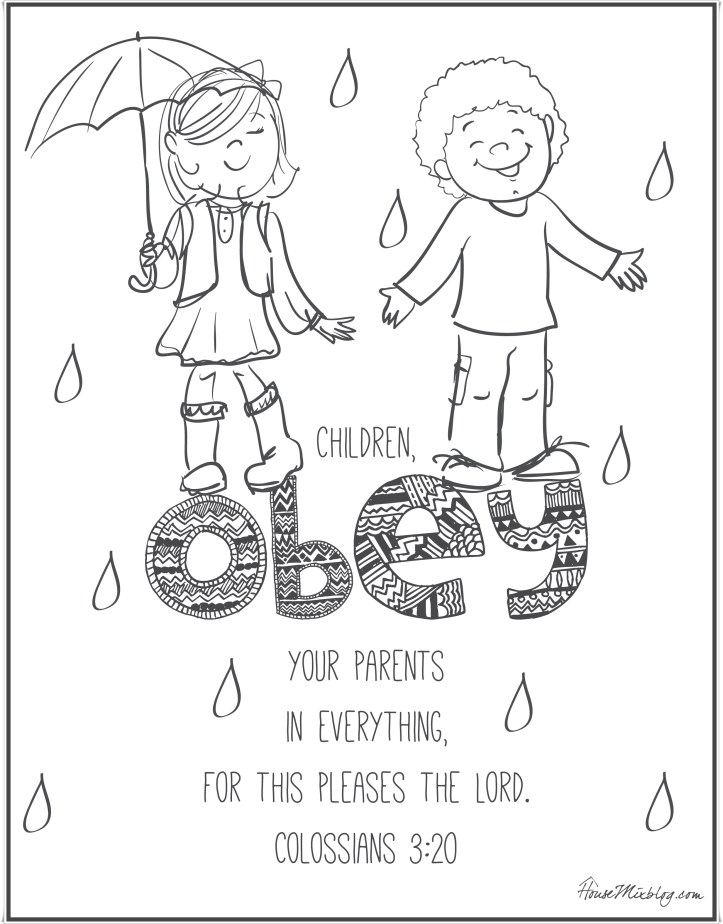 Bybel Aktiwiteite: Kom ons Kleur in 1