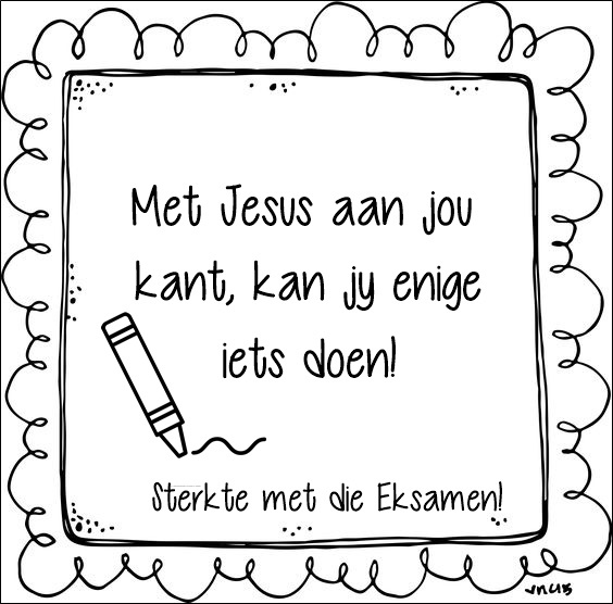 Sterkte met die Eksamen 2