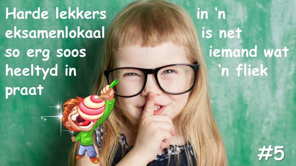 Sterkte met die Eksamen 2